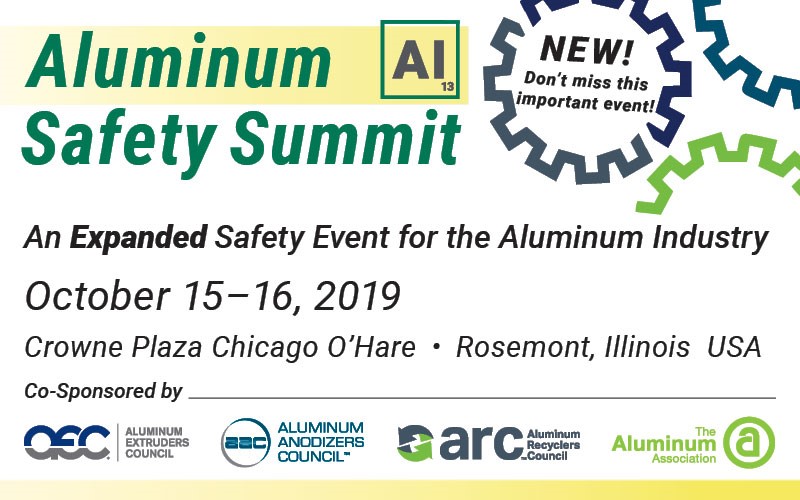 AEC to organize the Aluminum Safety Summit in October in collaboration ...