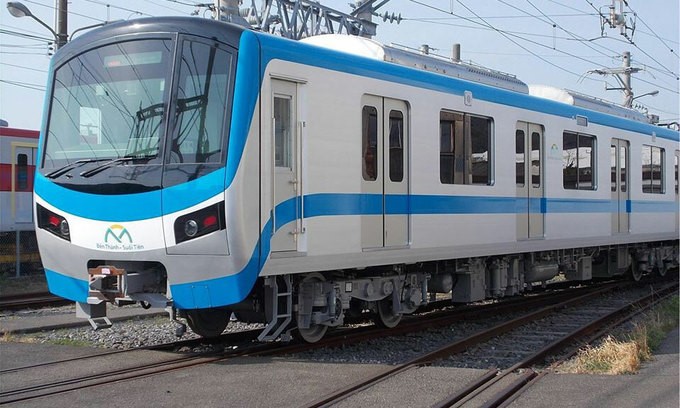 Hitachi delivers Aluminium bodied train for Ho Chi Minh City metro line ...