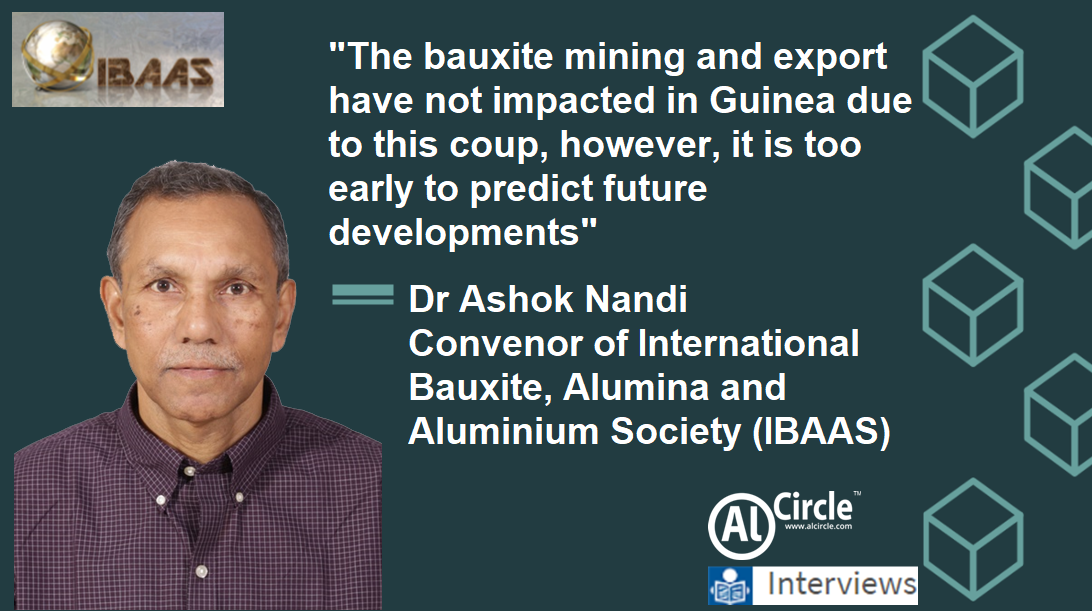 “The bauxite mining and export have not impacted in Guinea due to this coup, however, it is too ...