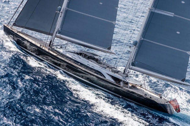 Perini Navi’s newly modified 47 meter sailing yacht flaunts an ...