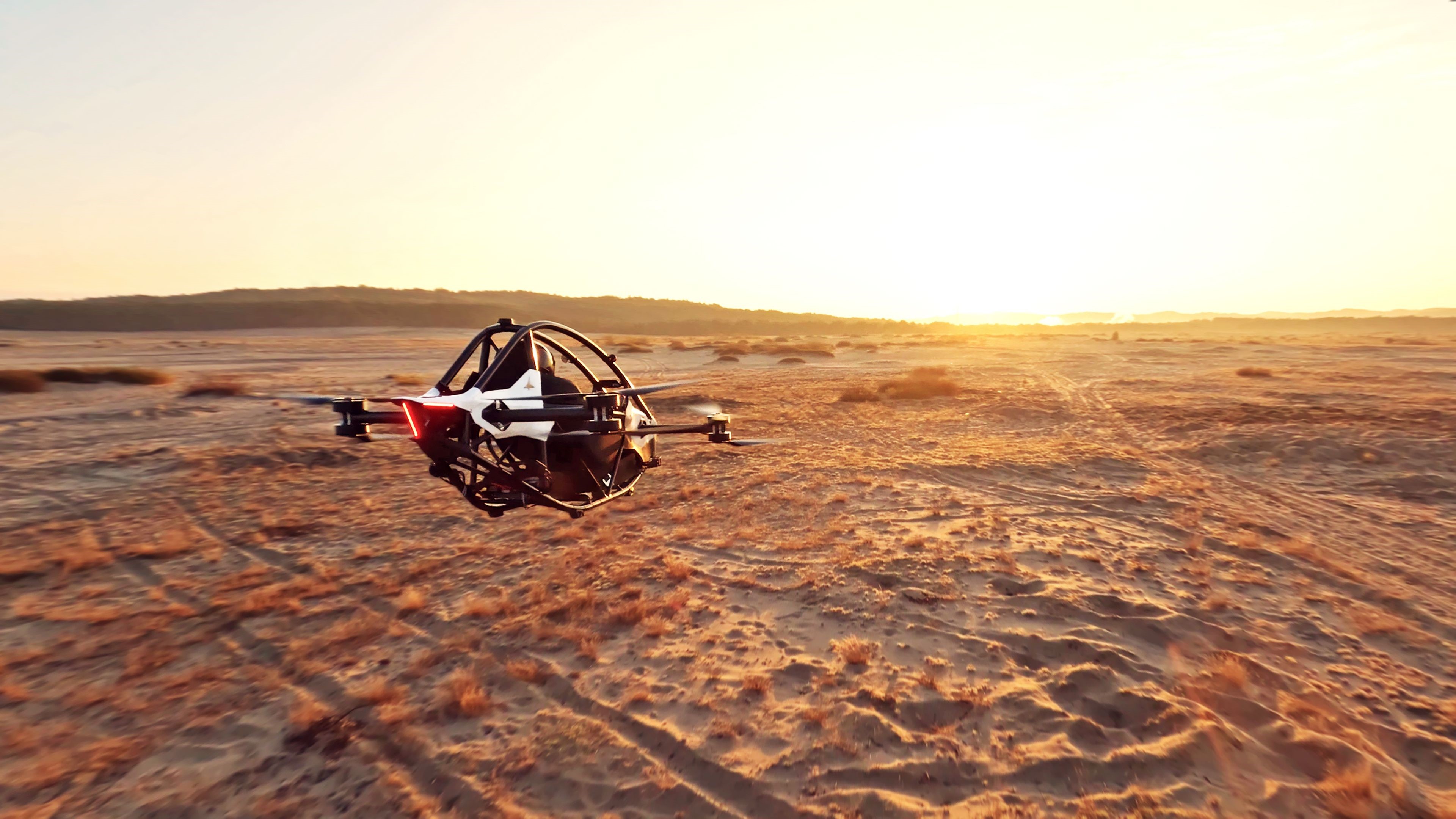 Swedish flying car Jetson One with aluminium framework can be flown ...