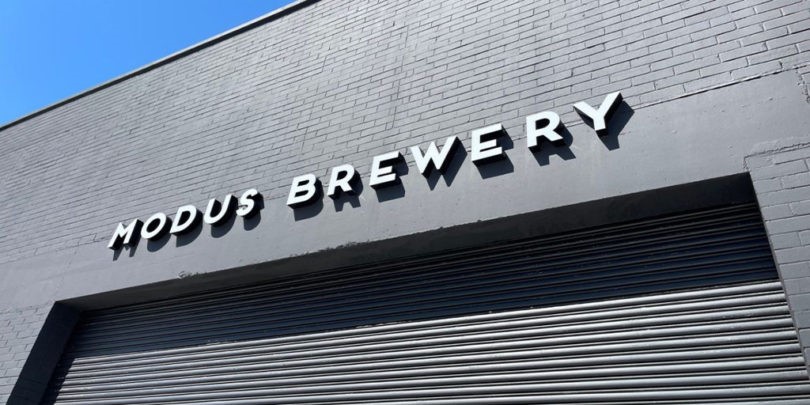 Modus offers brewing partnerships displaying integrated aluminium cans ...