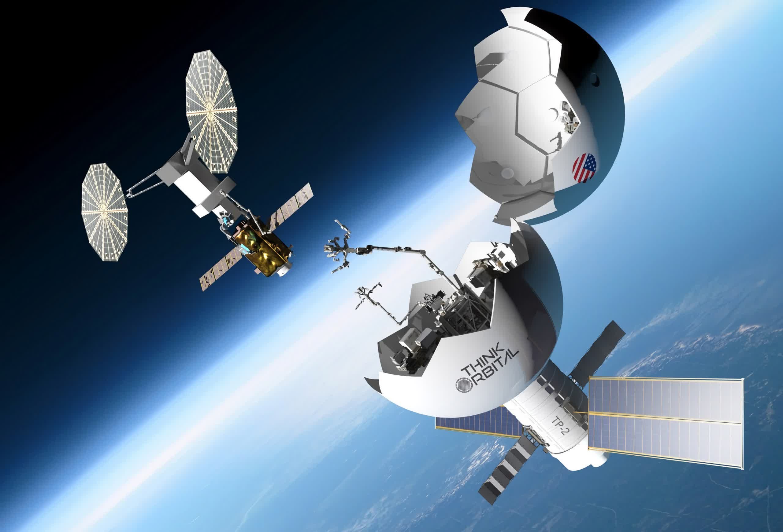 ThinkOrbital’s colossal plan to recycle aluminium scrap in space turning it into fuel ...