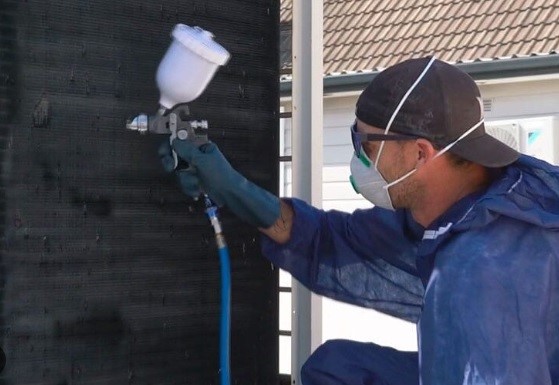 GMG’s TXR coating system reduces surface temperature of heated ...