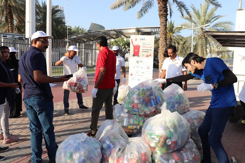 EEG collects 7,357 kg of aluminium cans for recycling in "Say: Yes to ...