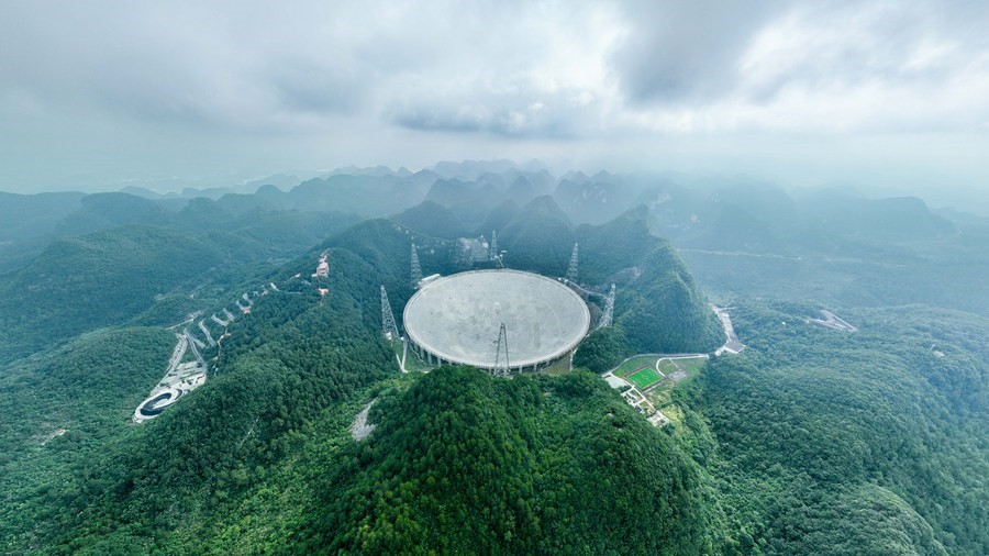 China develops robotic car to maintain FAST telescope featuring ...