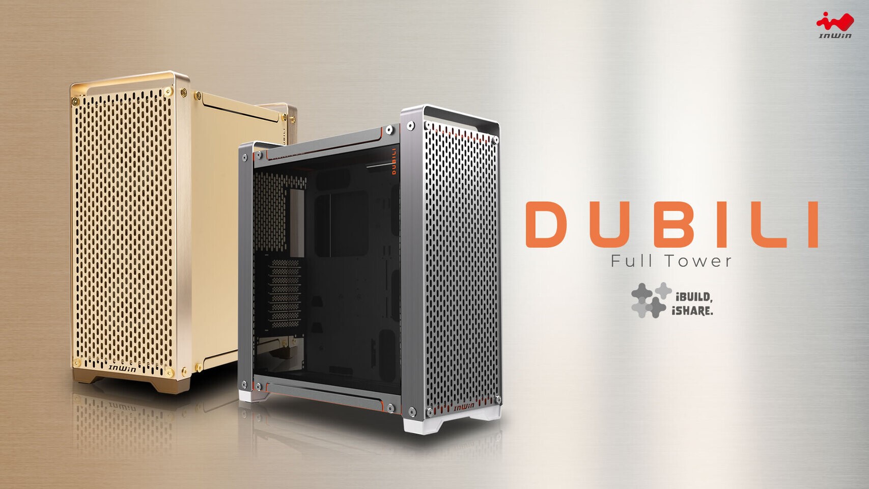 InWin introduces new PC chassis Dubili with stylish brushed aluminium ...