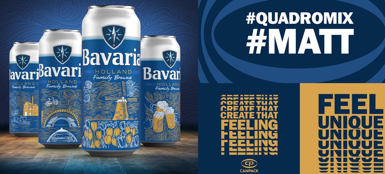 Canpack produces limited edition aluminium cans for the Royal Swinkels ...