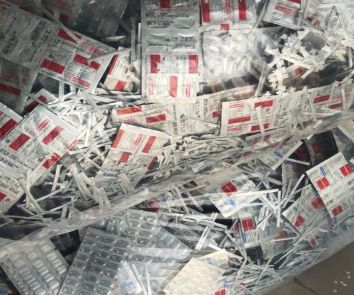 Aluminium Blister Foil Scrap