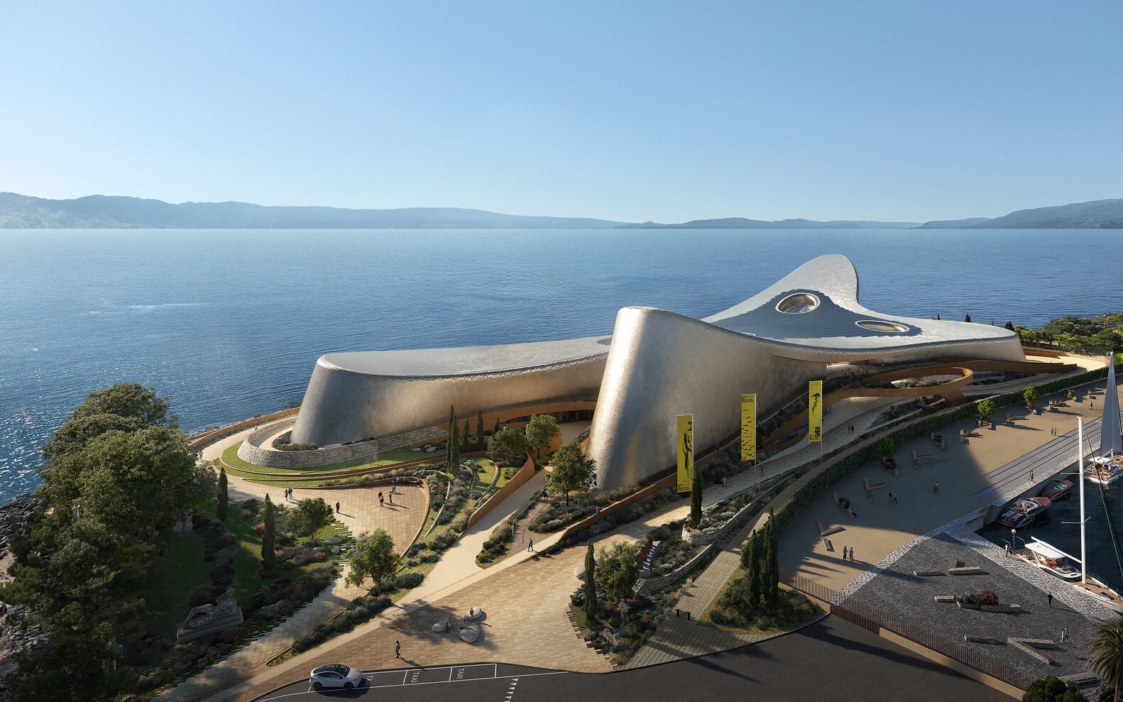 Zaha Hadid’s upcoming masterpiece to feature solar-reflective aluminium ...