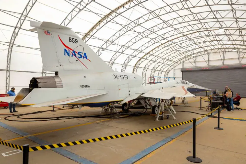 NASA’s X-59 aircraft featuring mostly aluminium all set for its first ...